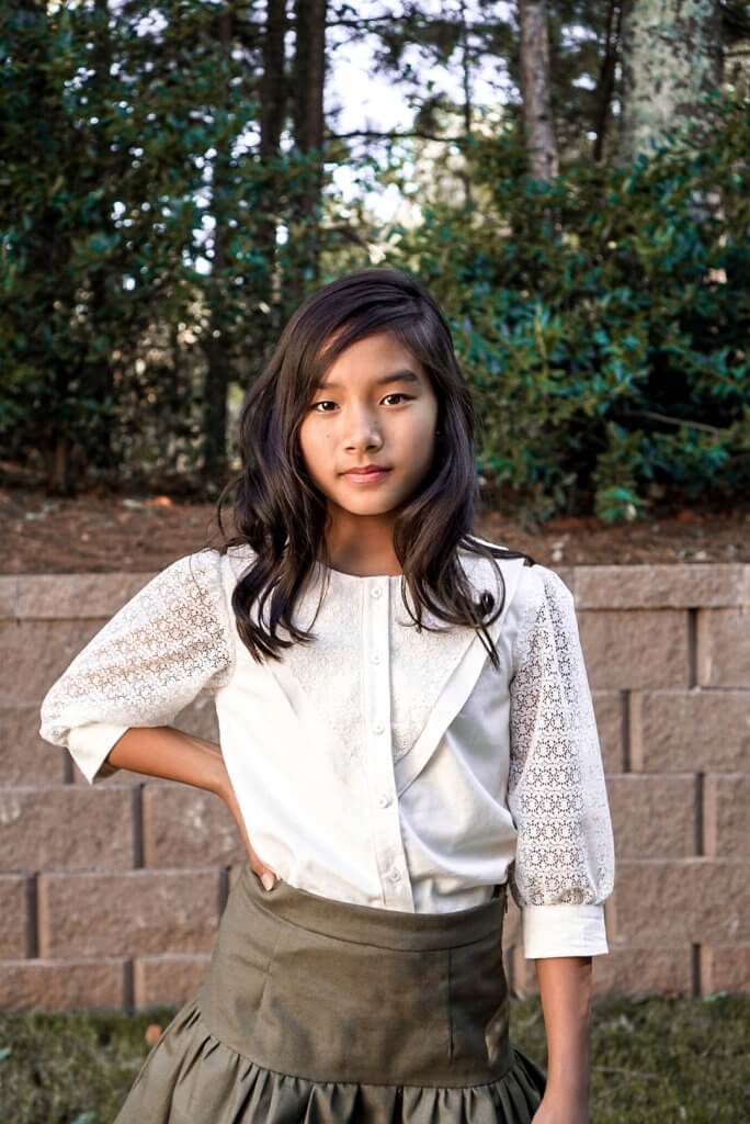 Ana Top Tween | Vintage Little Lady