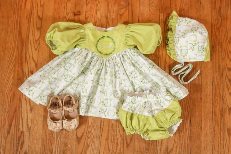 Juliet Baby Dress/Bloomers | Vintage Little Lady