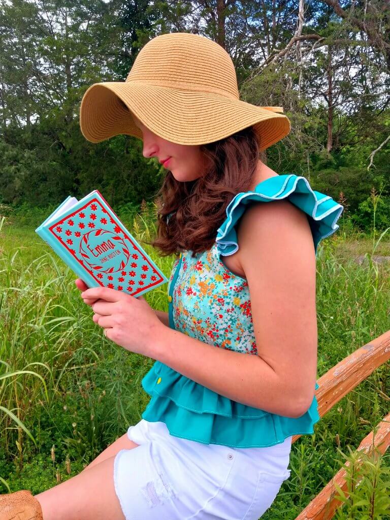 Addison Tween Dress/Peplum Top/Crop Top | Vintage Little Lady