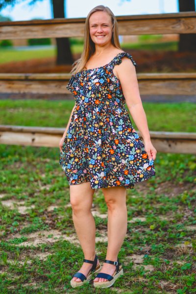 Addison Womens Dress/Peplum Top/Crop Top | Vintage Little Lady