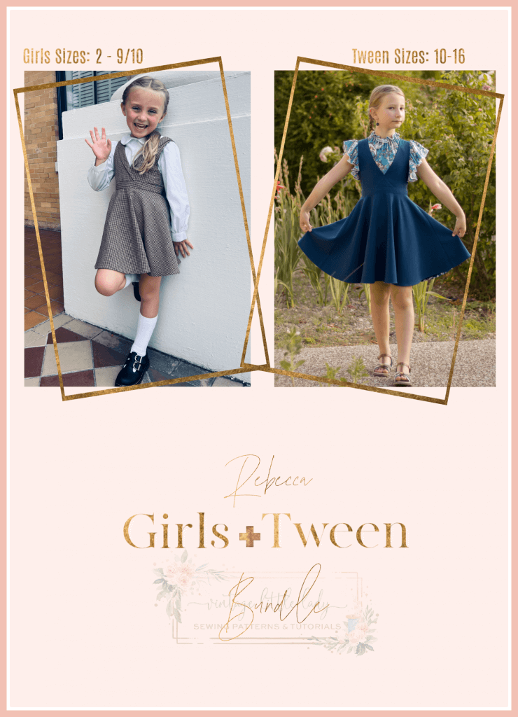 Rebecca Pinafore Girls & Tween Bundle | Vintage Little Lady