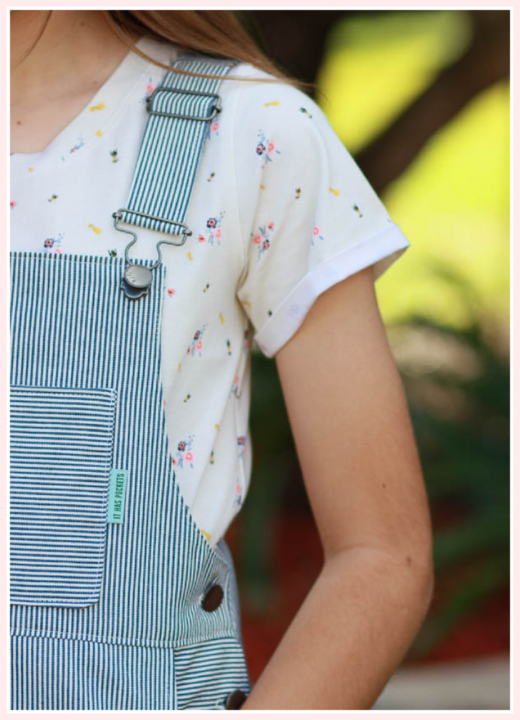 Theo Tween Tee | Vintage Little Lady