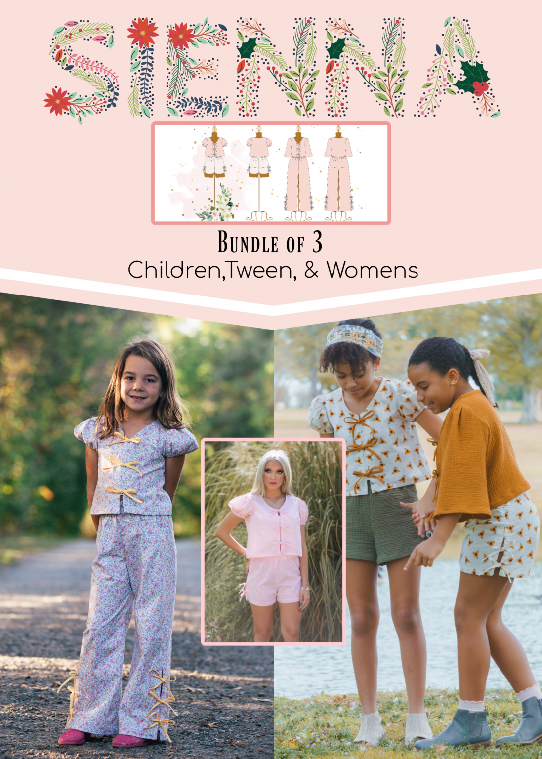 Sienna Bundle of 3 | Vintage Little Lady